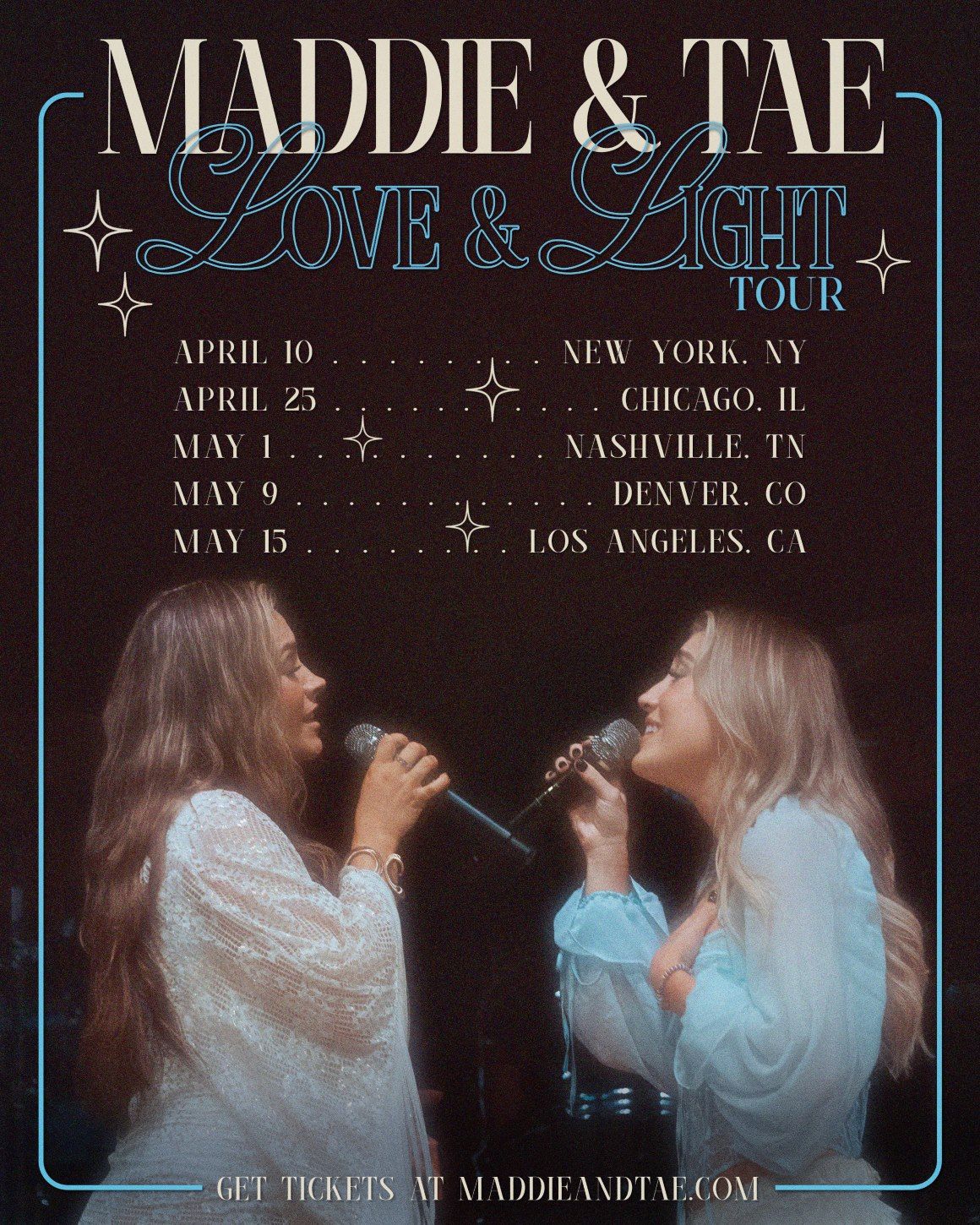Maddie & Tae Announce Love & Light Tour for Spring 2025 - Maddie & Tae